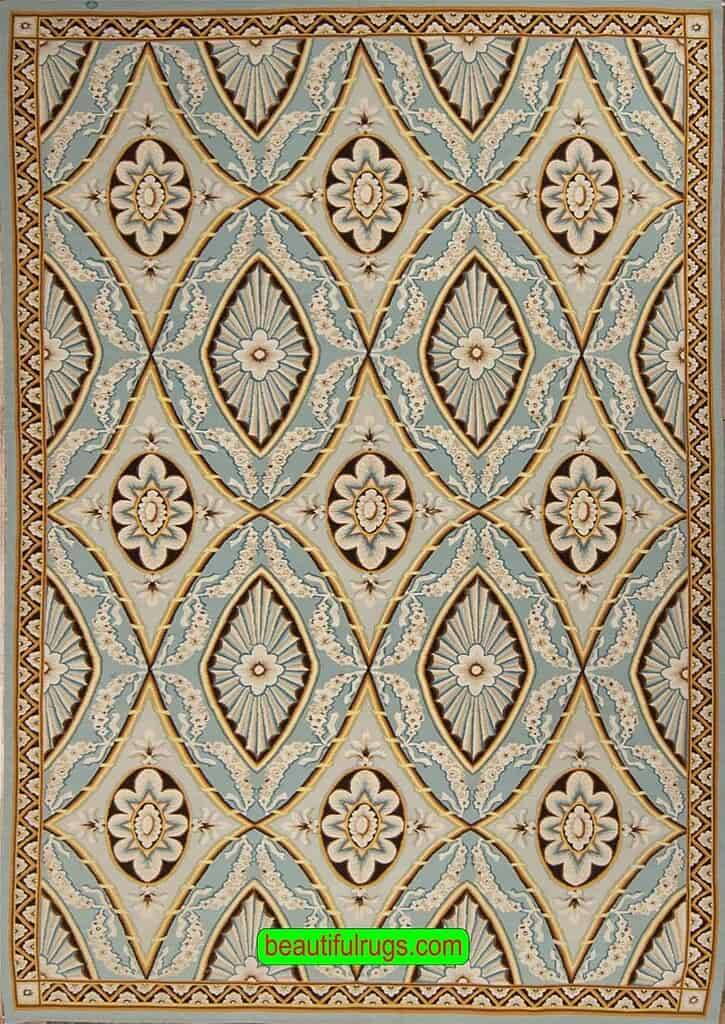 French Rug | Petit Point Rug | European Style Rug | Beautiful Rugs