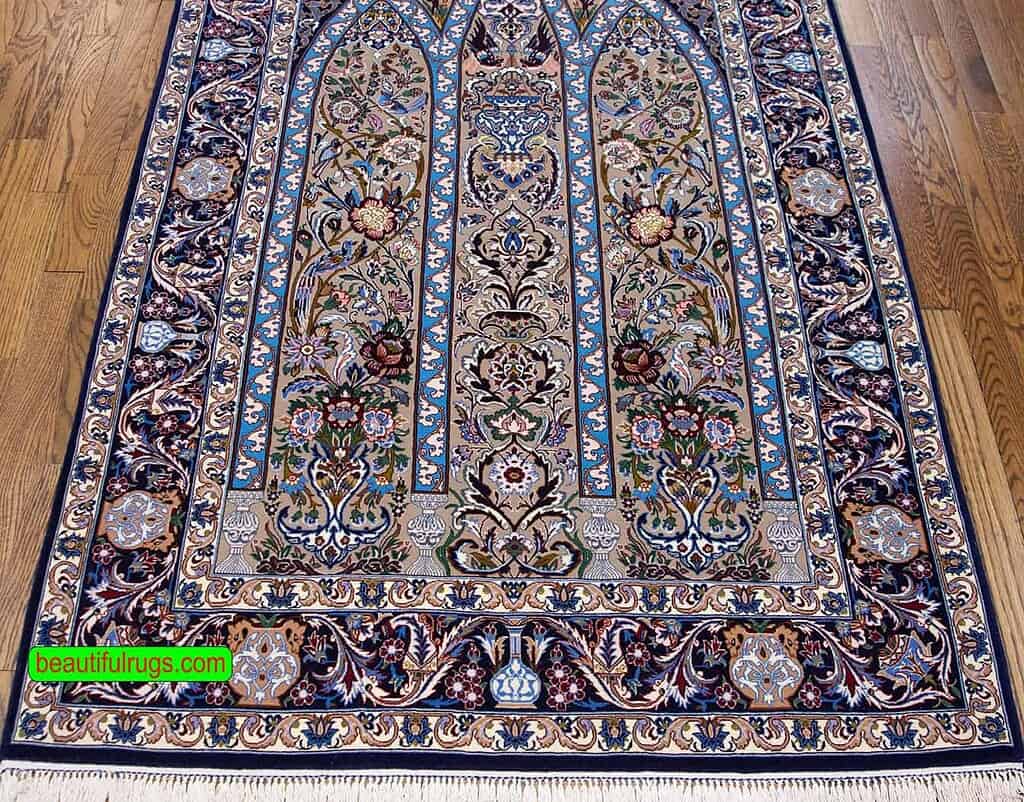 Pray Rug | Arch Design Rug | Persian Isfahan Rug | Beautiful Rugs