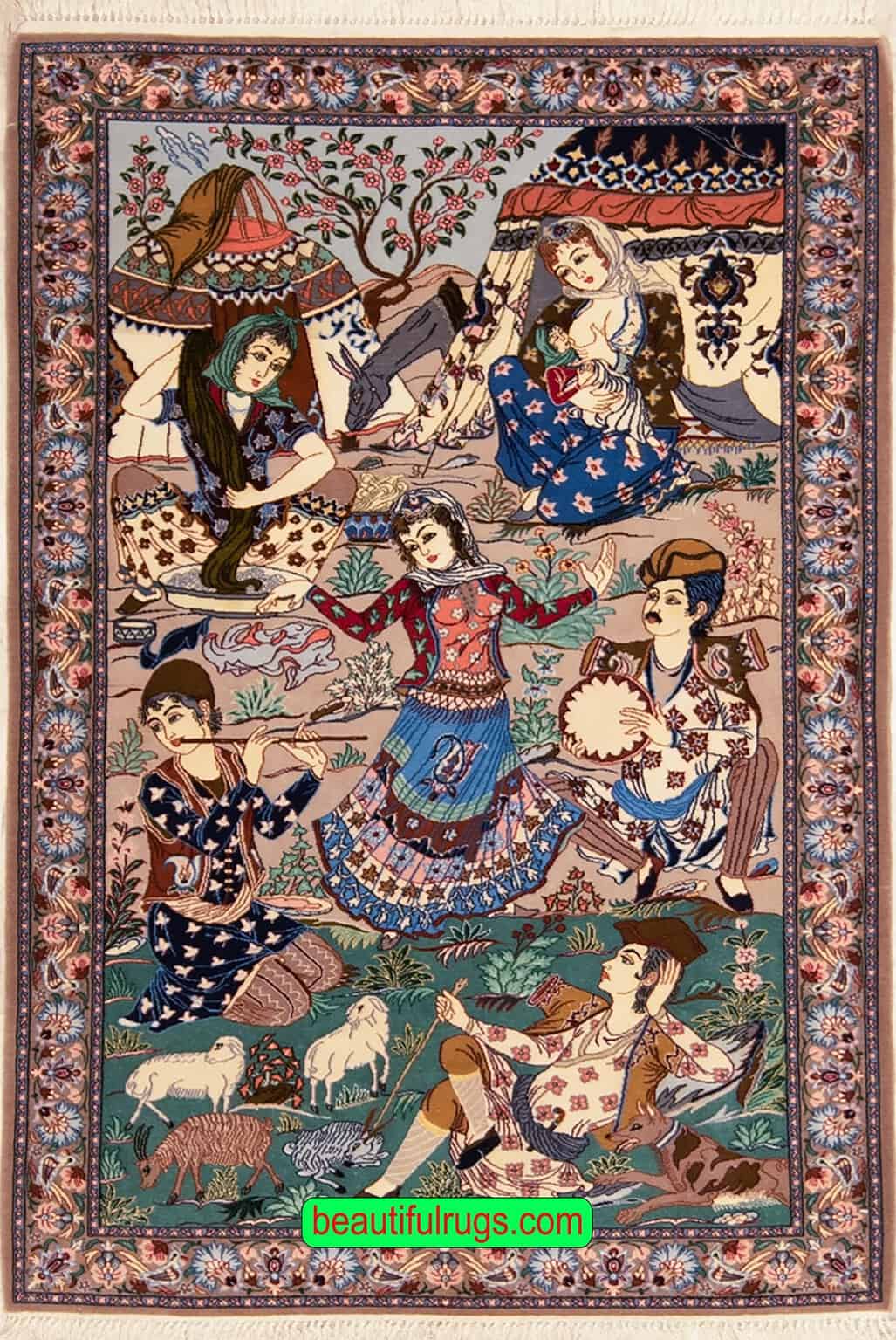 Pictorial Carpets | Wall hanging Carpets | Vertical Rug| Rugs