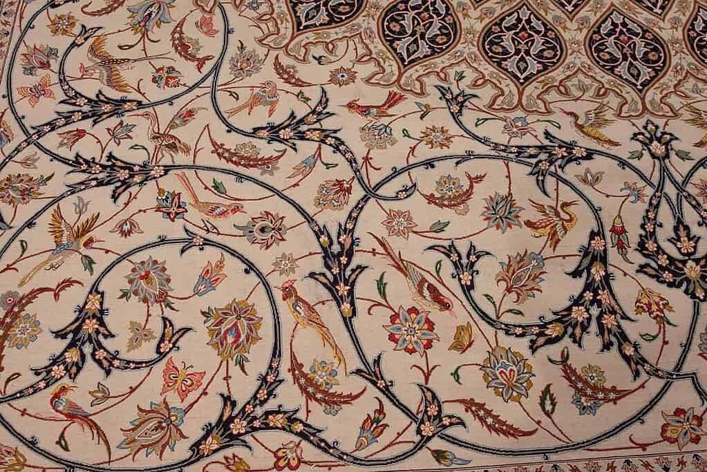 Persian Rugs | Persian Isfahan Rug | Beautiful Rug | Silk Rugs