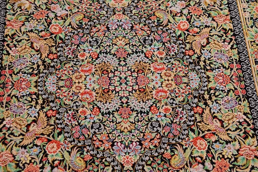 Black Silk Rug | Persian Rugs | Beautiful Rugs | Online Rug Store