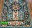 Persian Area Rug | Blue Rug | Persian Isfahan Rug - Beautiful Rug