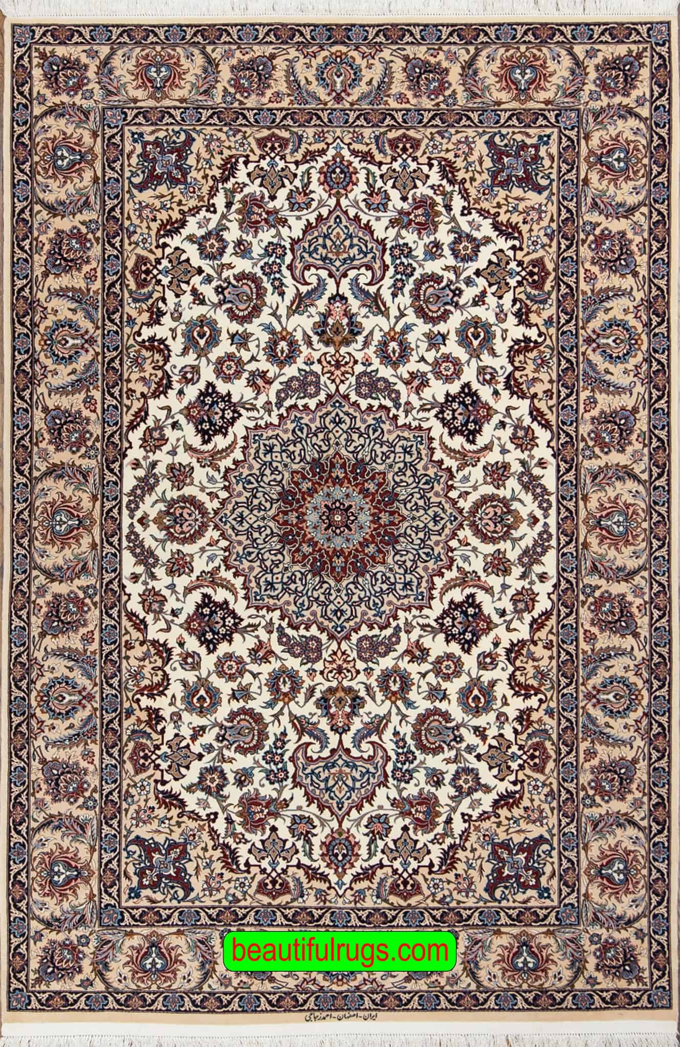 5x7 Area Rugs | Beige Rug | Authentic Persian Rugs On Sale