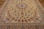 Beige Persian Silk Rug - Genuine Persian Rug - Beautiful Rugs